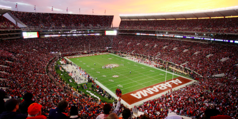 SEC football stadiums ranked 1-16 including Texas and Oklahoma