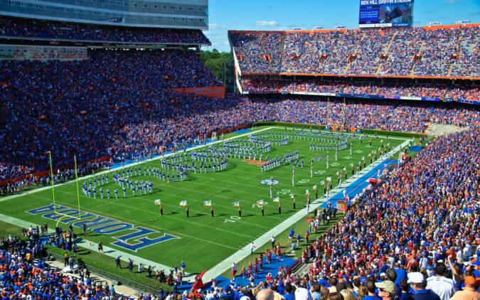 SEC football stadiums ranked 1-16 including Texas and Oklahoma