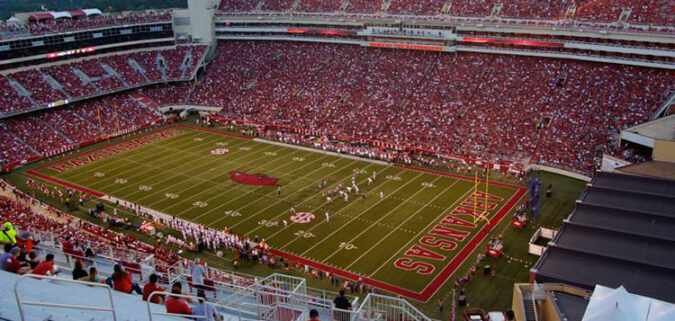 SEC football stadiums ranked 1-16 including Texas and Oklahoma