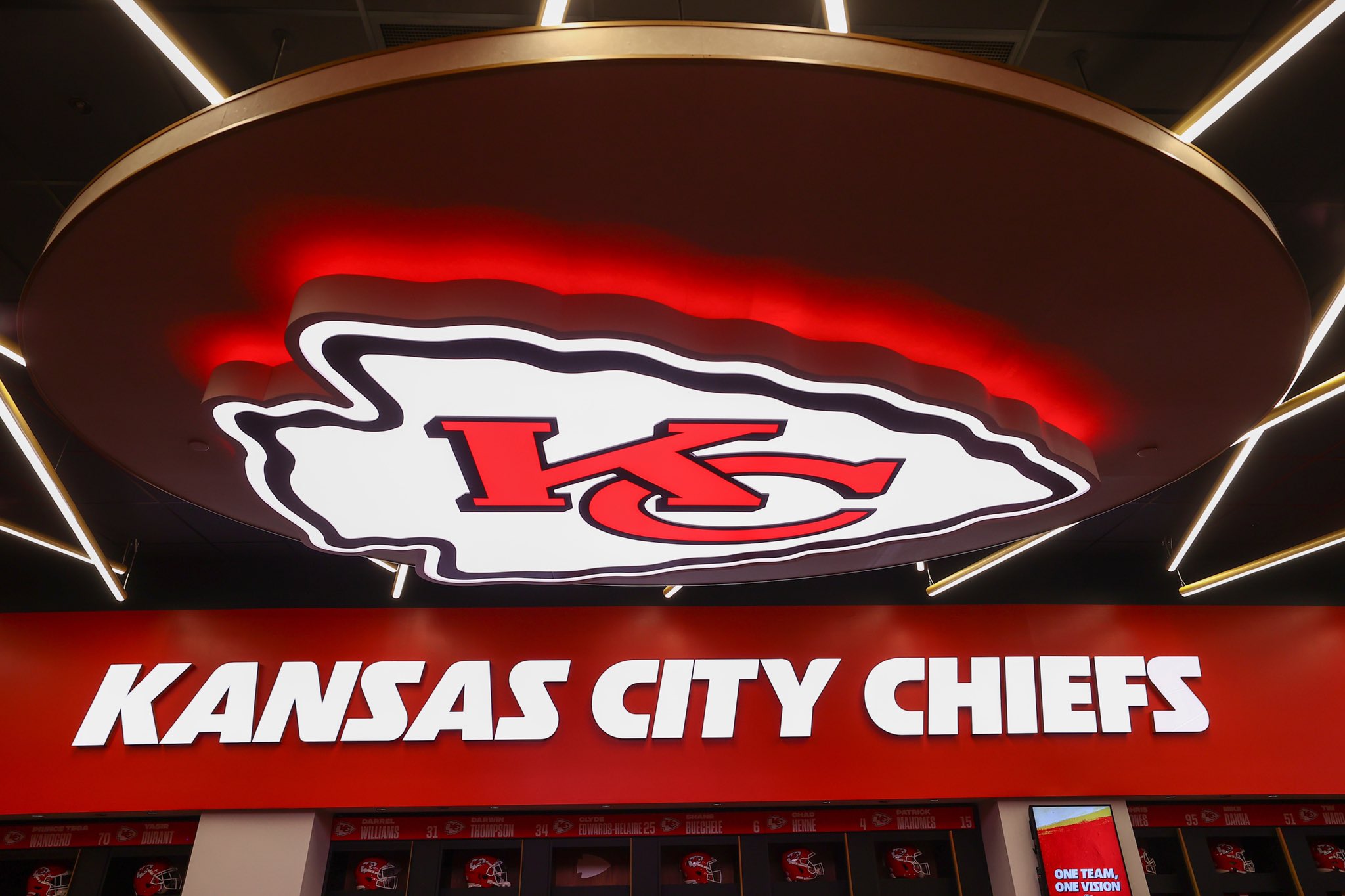 Watch: Tour of improved Chiefs locker room & unveiling of GEHA Field