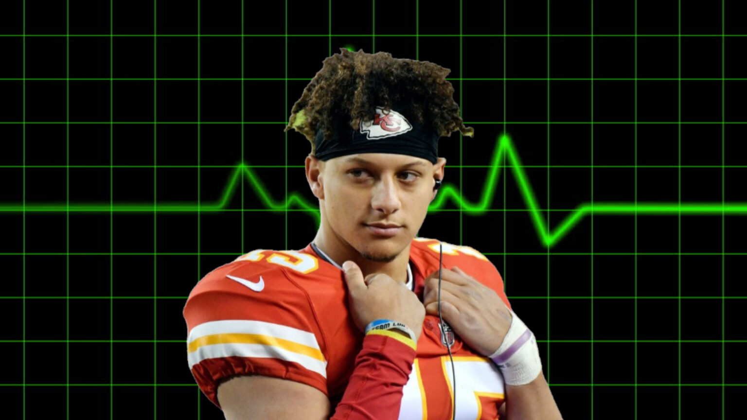 Ice in his veins: Mahomes wears Whoop health monitor during Bills game