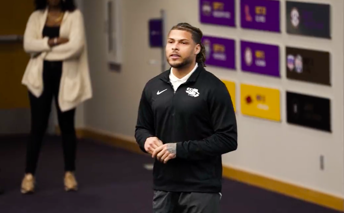 WATCH: Tyrann Mathieu's powerful speech to LSU football team