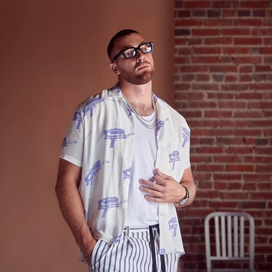 LOOK: Travis Kelce has a clothing brand, Tru Kolors (10 photos & 2 videos)