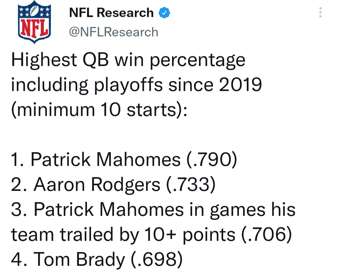 LOOK: These two Mahomes stats will blow your mind
