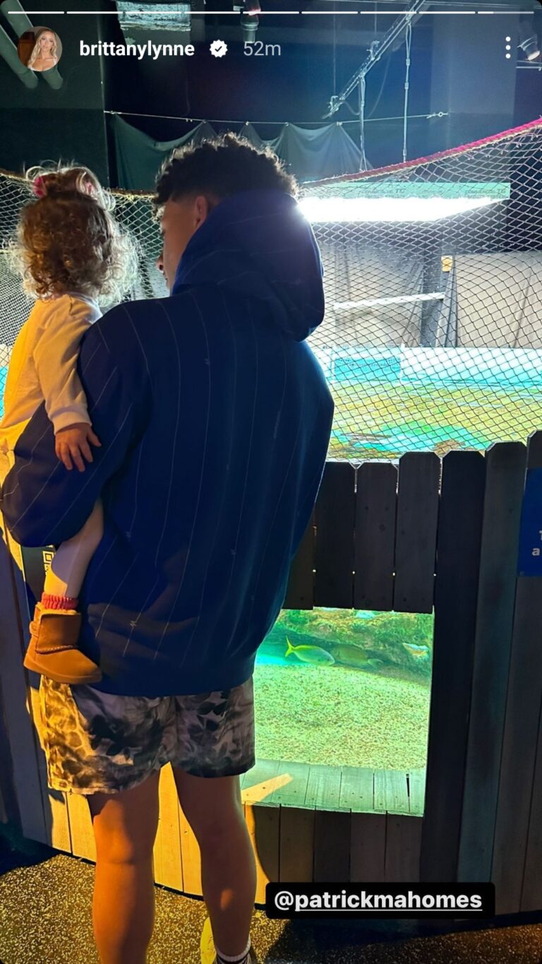 WATCH: Mahomes Family Fun w/ baskets, a slide, Legos, and more