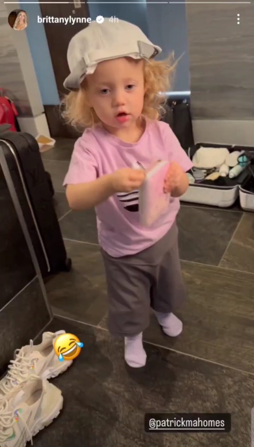 Sterling is silly, Patrick works out, & Brittany helps RMHCKC