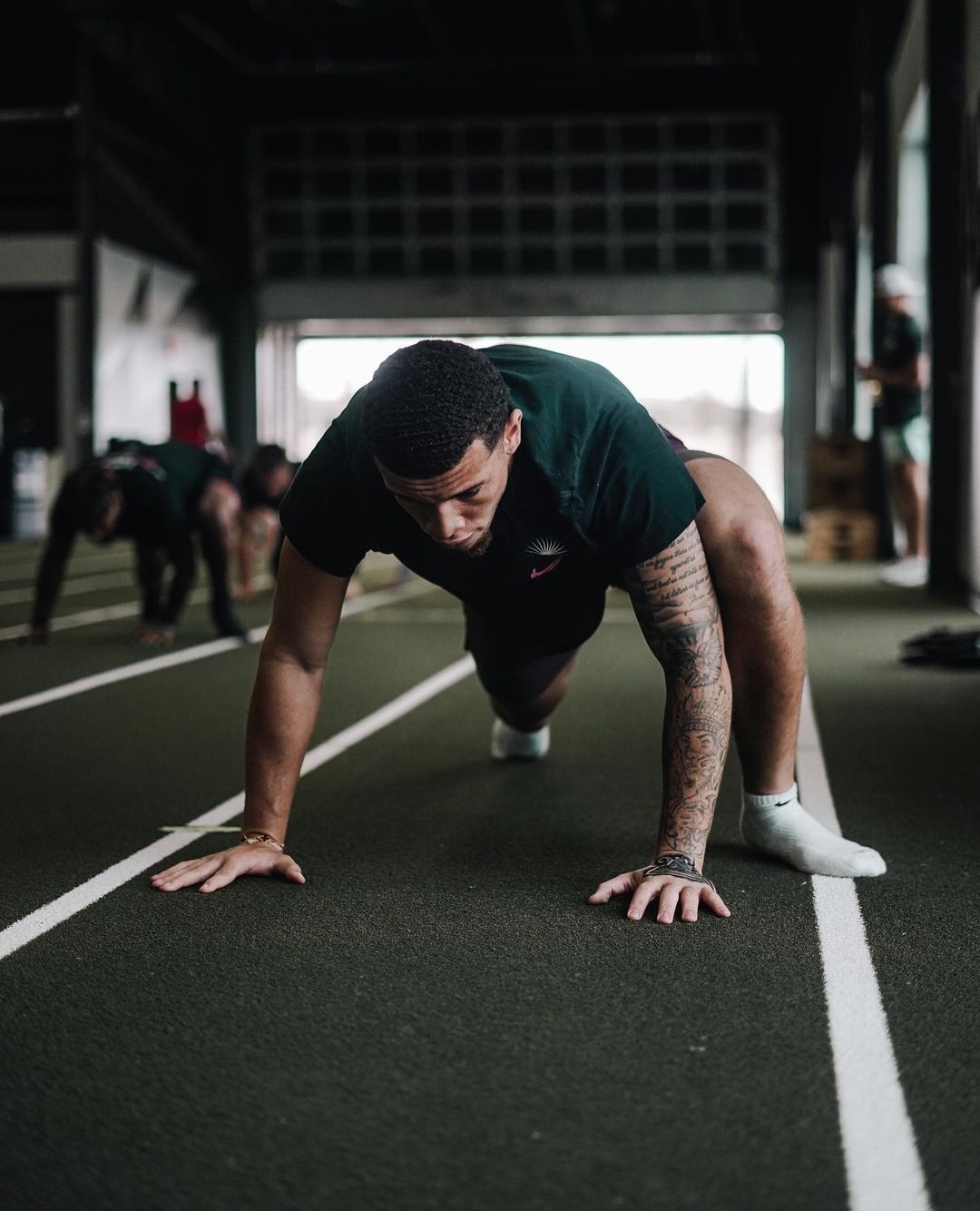 Patrick & his receiving corps workout in Texas (14 photos)