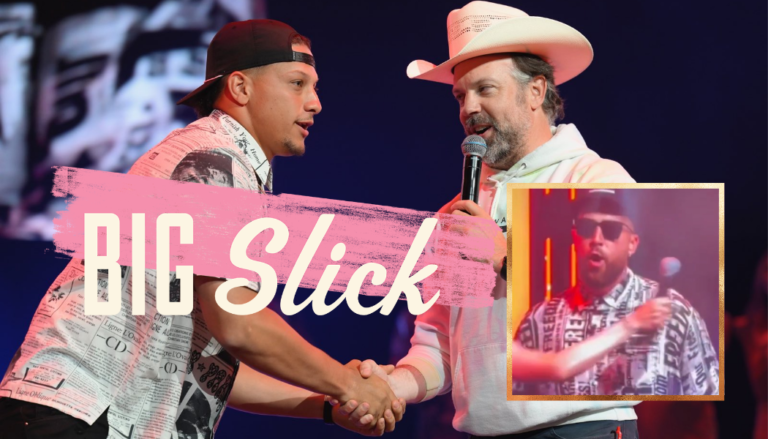 Patrick & Travis make their grand entrance at the Big Slick event